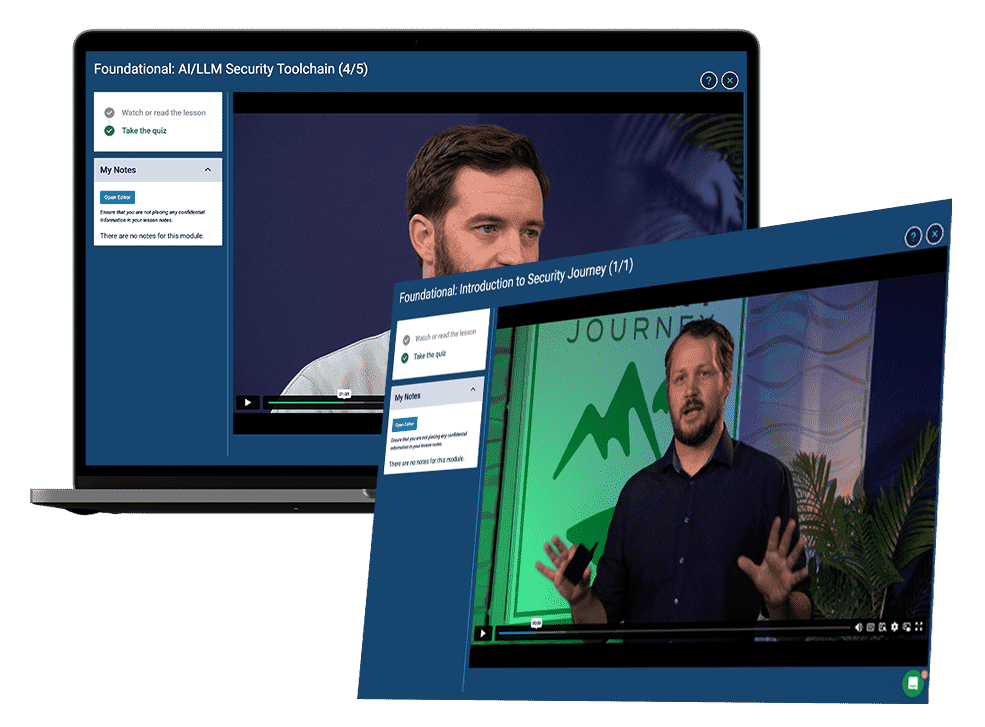 Appsec Training Library Security Journey